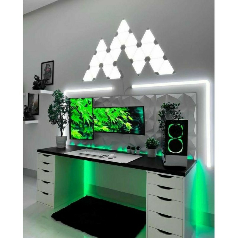 Jual GM12.meja gaming,meja kerja,meja kantor,meja gaming set, | Shopee ...