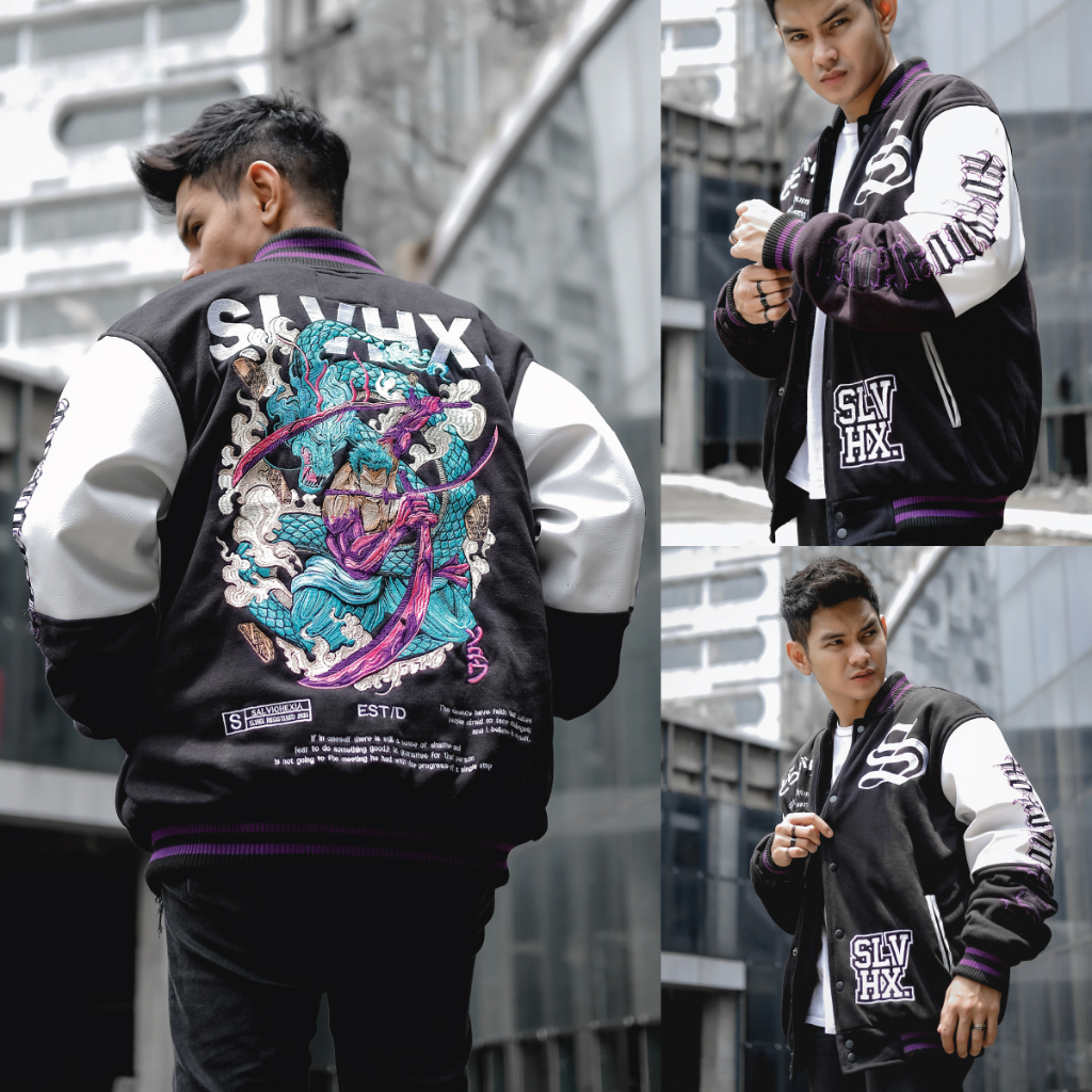 Jual VARSITY JAKET SUNMORI - VARSITY ZORO ANIME SERIES | Shopee Indonesia