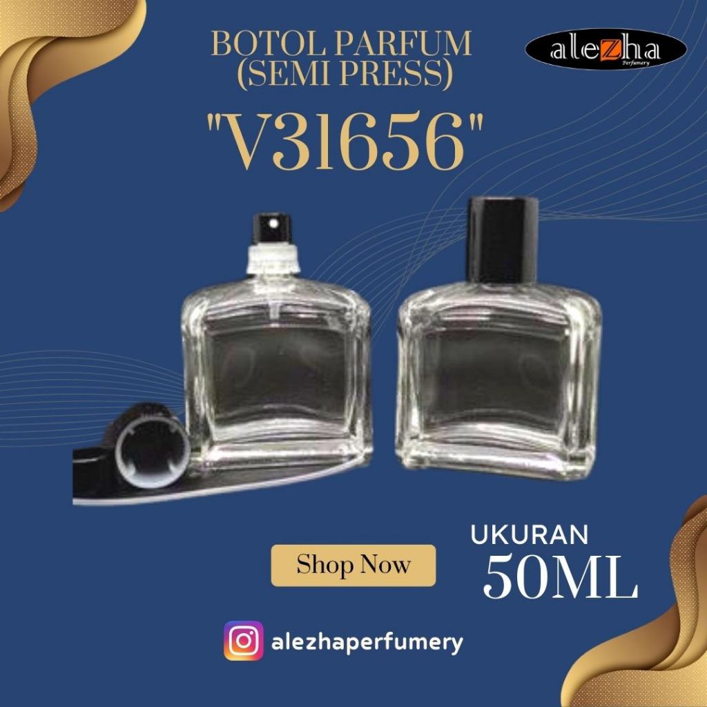 Jual BOTOL SPRAY PARFUM V31656 | 50ML | SEMI PRESS | PERLUSIN | Shopee Indonesia