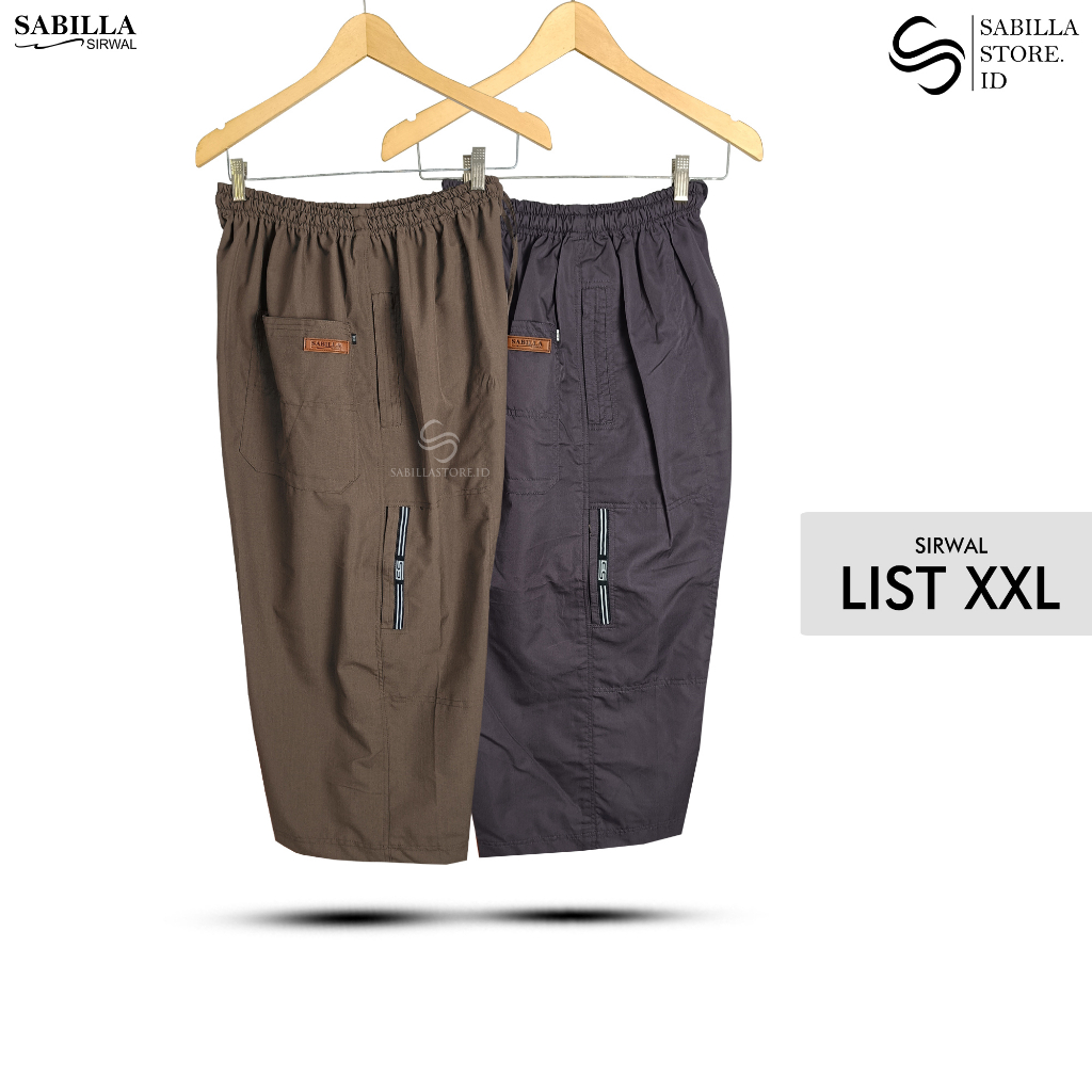 Jual Sirwal Sabilla List XXL BIG SIZE | Shopee Indonesia