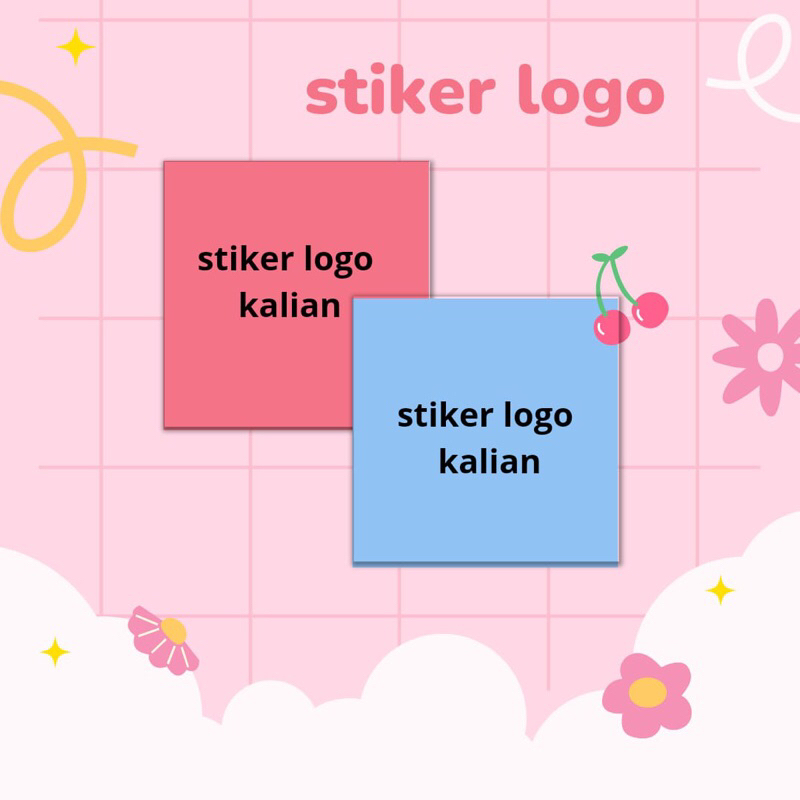 Jual STIKER LOGO OLSHOP| CUSTOM | Shopee Indonesia