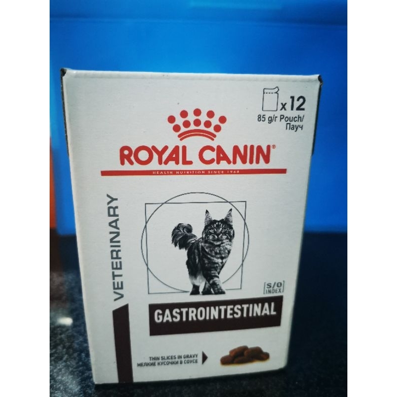 Jual ROYAL CANIN GASTROINTESTINAL CAT SACHET (BOX)-ROYAL CANIN ...
