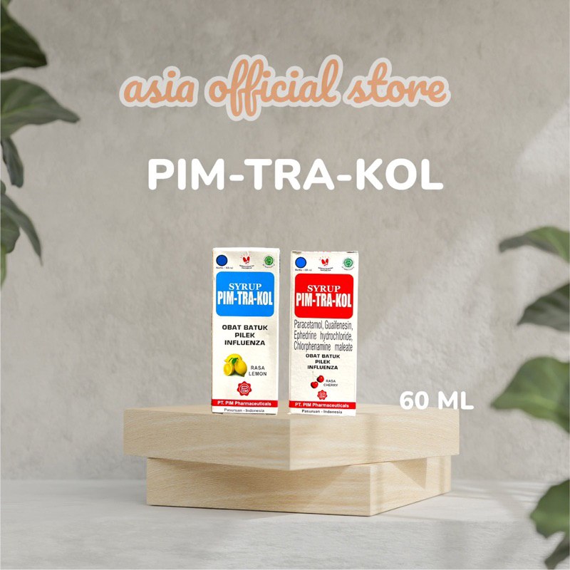 Jual Pimtrakol Syrup Lemon & Cherry 60 ML -Obat Batuk Pilek | Shopee ...