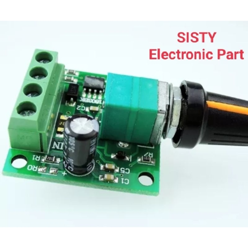 Jual Dimmer Pengatur Kecepatan DC Motor Speed Controller PWM 1,8V - 15V 2A 30V Lampu LED ...