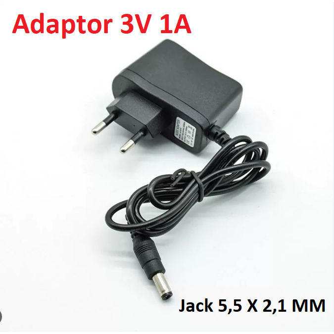 Jual Adaptor DC Jack Catu Daya Power Supply switching PSU 3V 1A 3 Volt ...