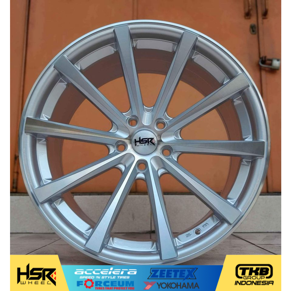 Jual velg racing r19 velg hsr ring 19 hustler lebar 8/9 bisa buat civic ...