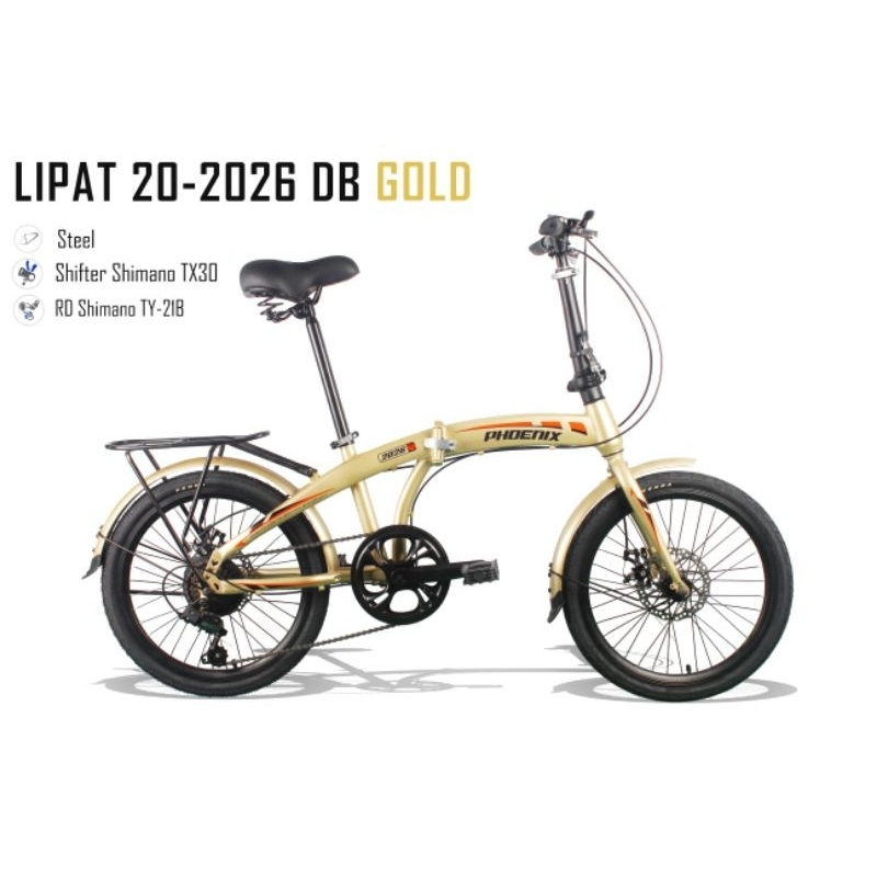 Jual KARGO Sepeda lipat Phoenix 2025 2026 20 inchi | Shopee Indonesia