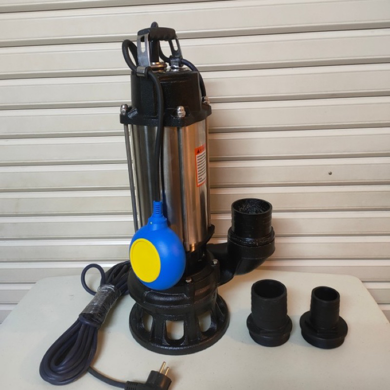 Jual Pompa Celup Air Kotor 2Hp 1.5KW AQUAFLO V1500F Automatic Submersible Pump 3” Inch | Shopee ...