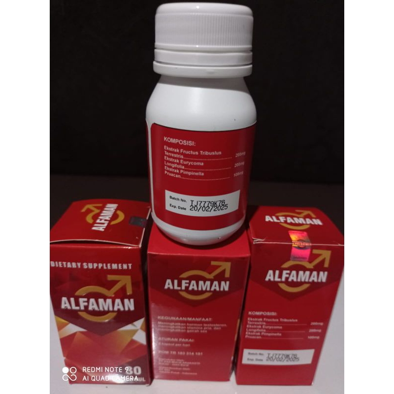 Jual ALFAMAN OBAT KUAT STAMINA PRIA | Shopee Indonesia