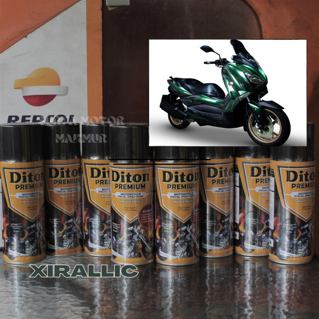 Jual Pilok / Pilox Diton Premium XIRALLIC Premium Colors Ada 8 Warna ...