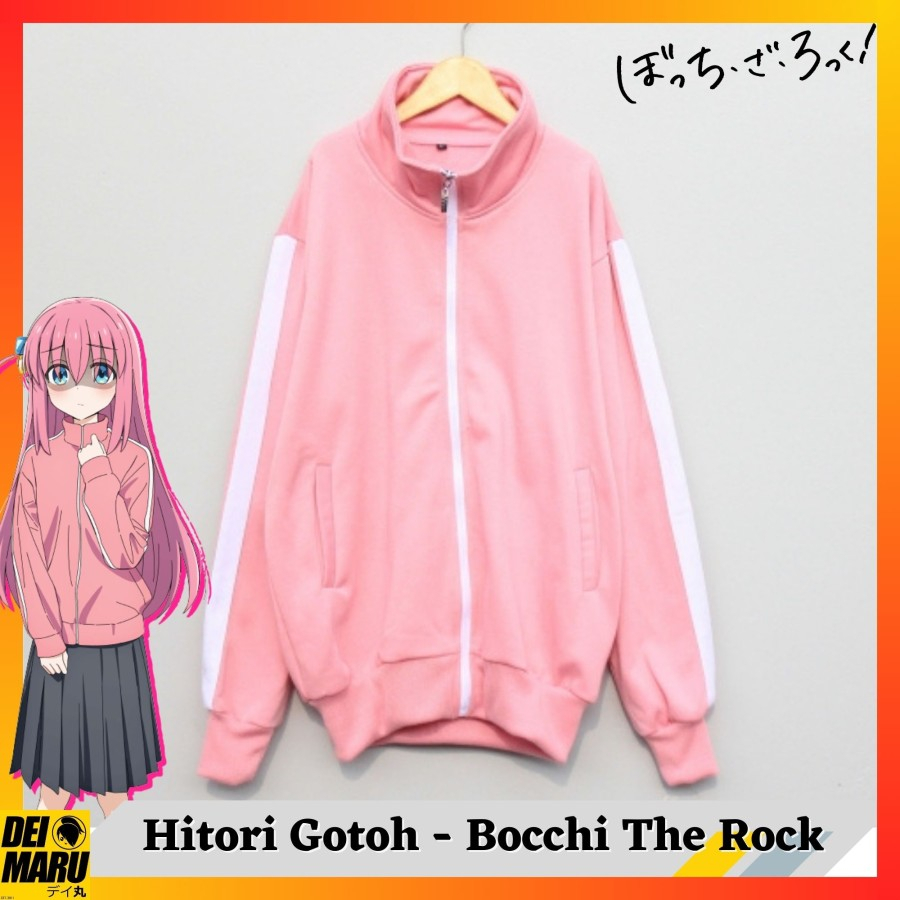 Jual Jacket Cosplay Bocchi The Rock Pink Hitori Gotou - Jacket Jepang ...