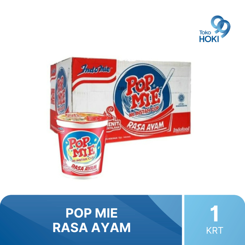 Jual POP MIE RASA AYAM 1 DUS ISI 24 PCS | Shopee Indonesia