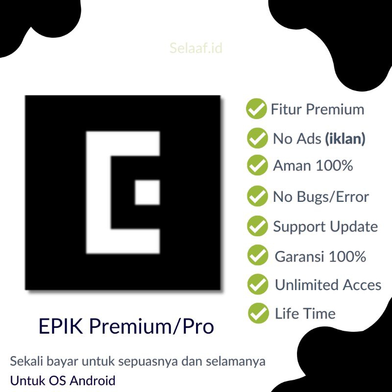 Jual EPIK Photo Editor Premium Android | Shopee Indonesia