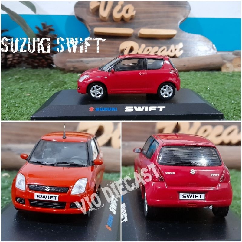 Jual Diecast Miniatur Suzuki Swift skala 1:43 | Shopee Indonesia