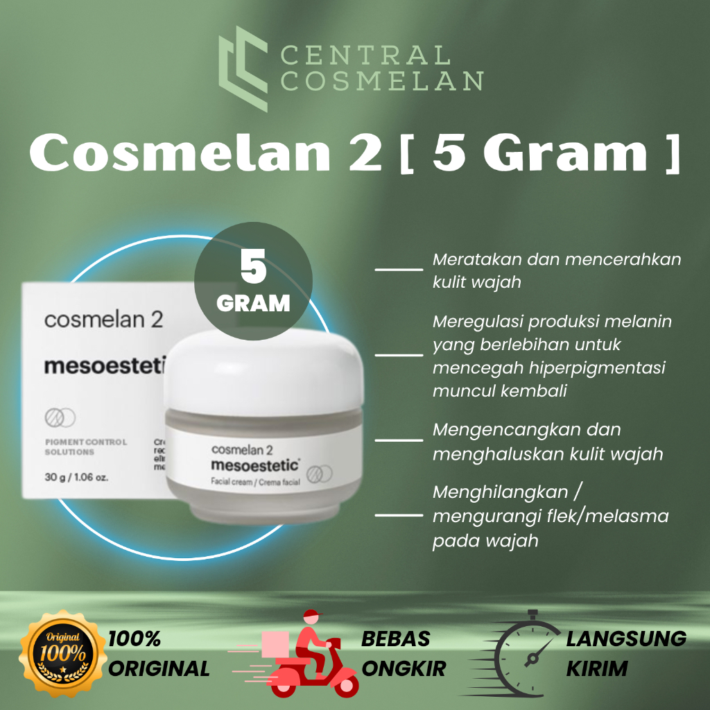 Jual Cosmelan 2 Isi 5 GRAM | Shopee Indonesia