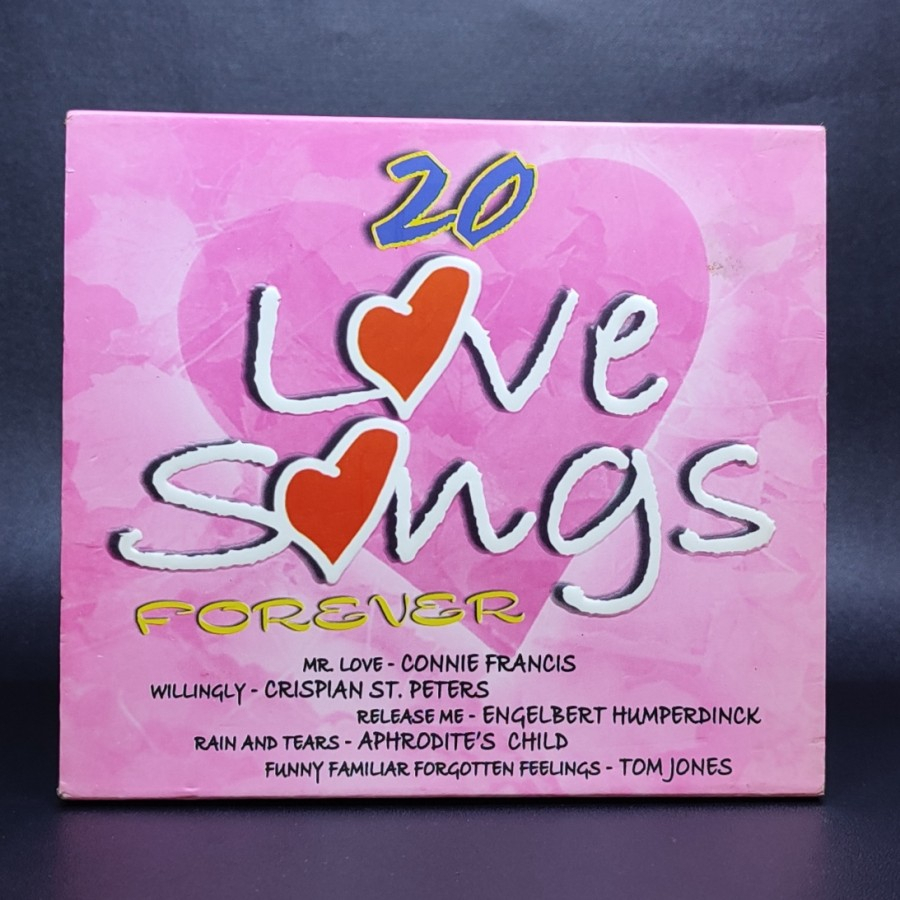 Jual CD 20 LOVE SONG FOREVER CONNIE FRANCIS TOM JONES JOHN ROWLES SUE ...