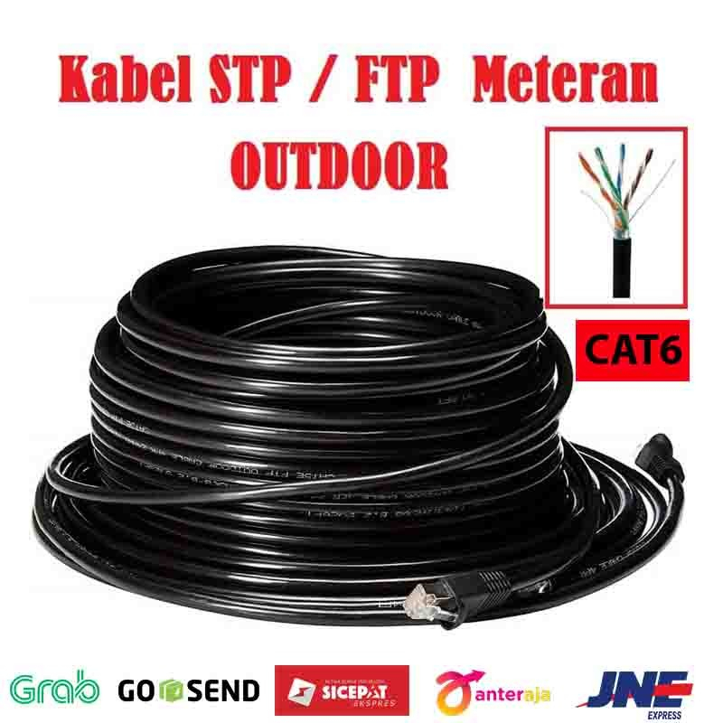 Jual Kabel Lan Outdoor FTP Cat6 10M RJ45 Metal Siap Pakai | Shopee Indonesia