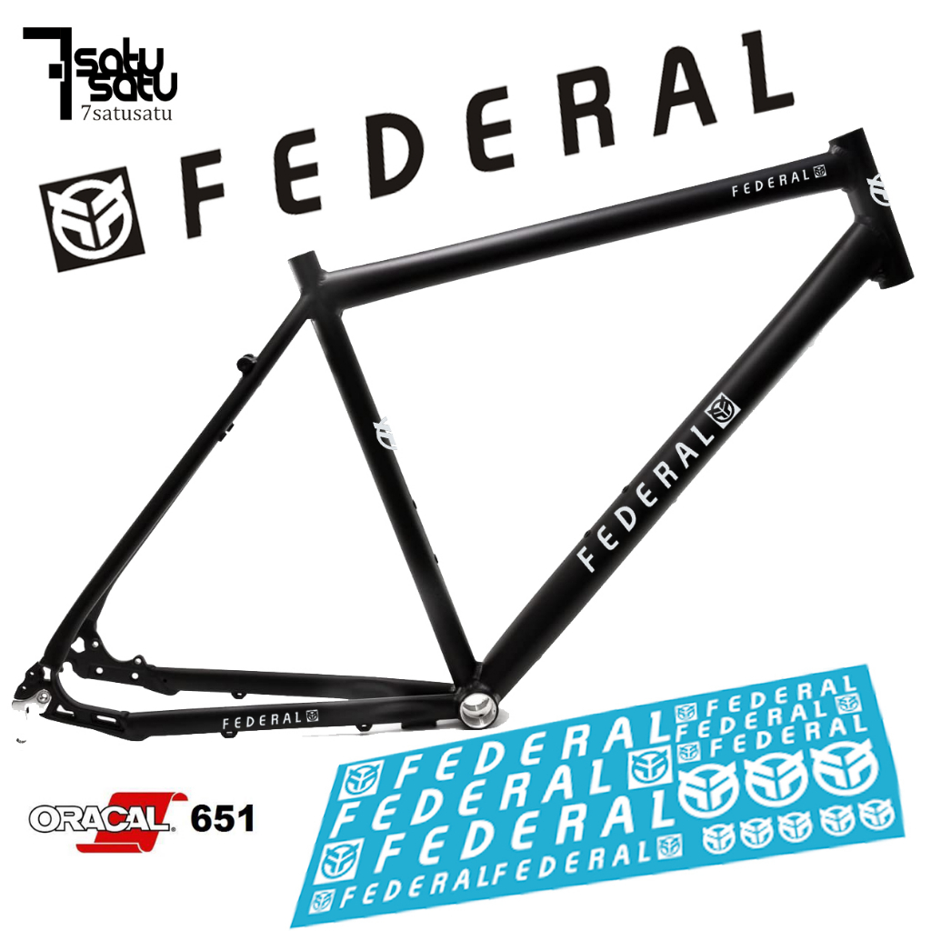Jual STIKER SEPEDA federal cutting vynil decal | Shopee Indonesia