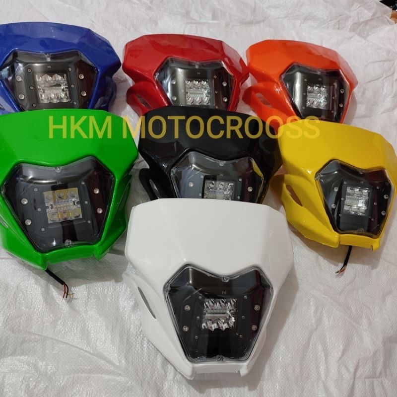 Jual Headlamp klx 230 new Reflektor klx 230 Batok Lampu Klx 230 Lampu ...