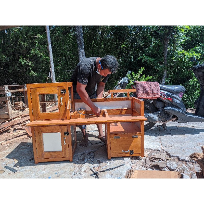 Jual gerobak motor gerobak sosis bakar gerobak batagor gerobak telur ...
