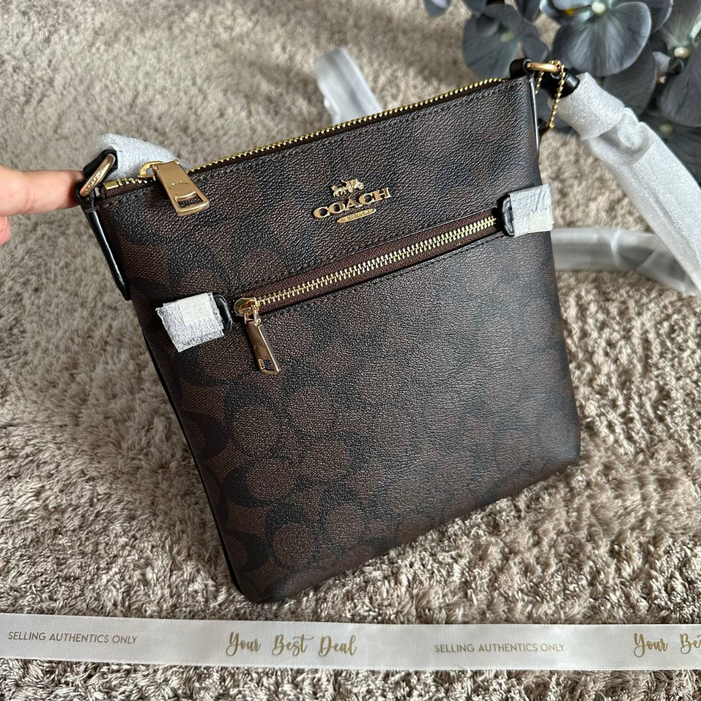 Jual Coach Sig Rowan File Bag | Shopee Indonesia