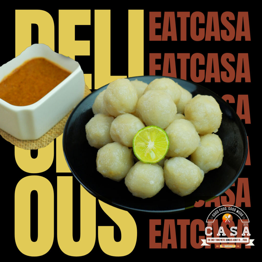 Jual Cilok Ayam Frozen Bumbu Kacang Eatcasa 20 Pcs | Shopee Indonesia