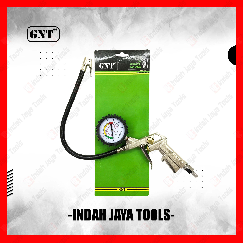 Jual GNT Tire Inflator - Air Pressure Gun Pengisi Isi Ukuran Angin Ban ...