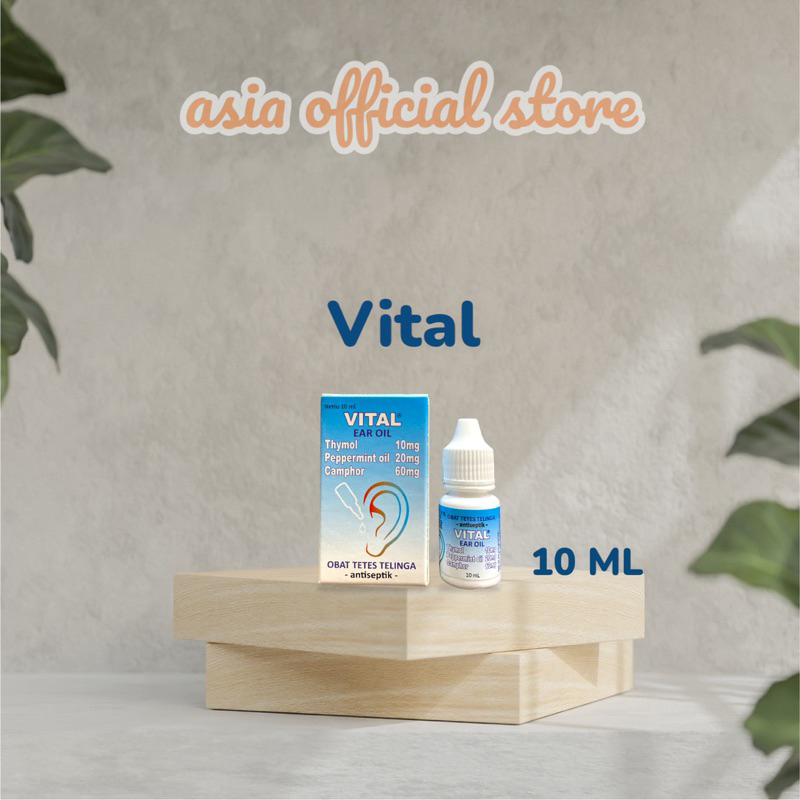 Jual Vital Ear Oil Obat Tetes Telinga 10 ML | Shopee Indonesia