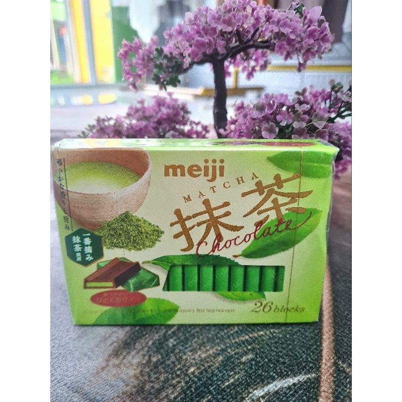 Jual MEIJI MATCHA CHOCOLATE | Shopee Indonesia