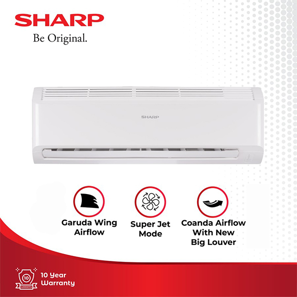 Jual SHARP AC 1/2 PK AH-A5BEY /AC Sharp 0,5PK Sharp AHA5BEY 5BEY | Shopee Indonesia
