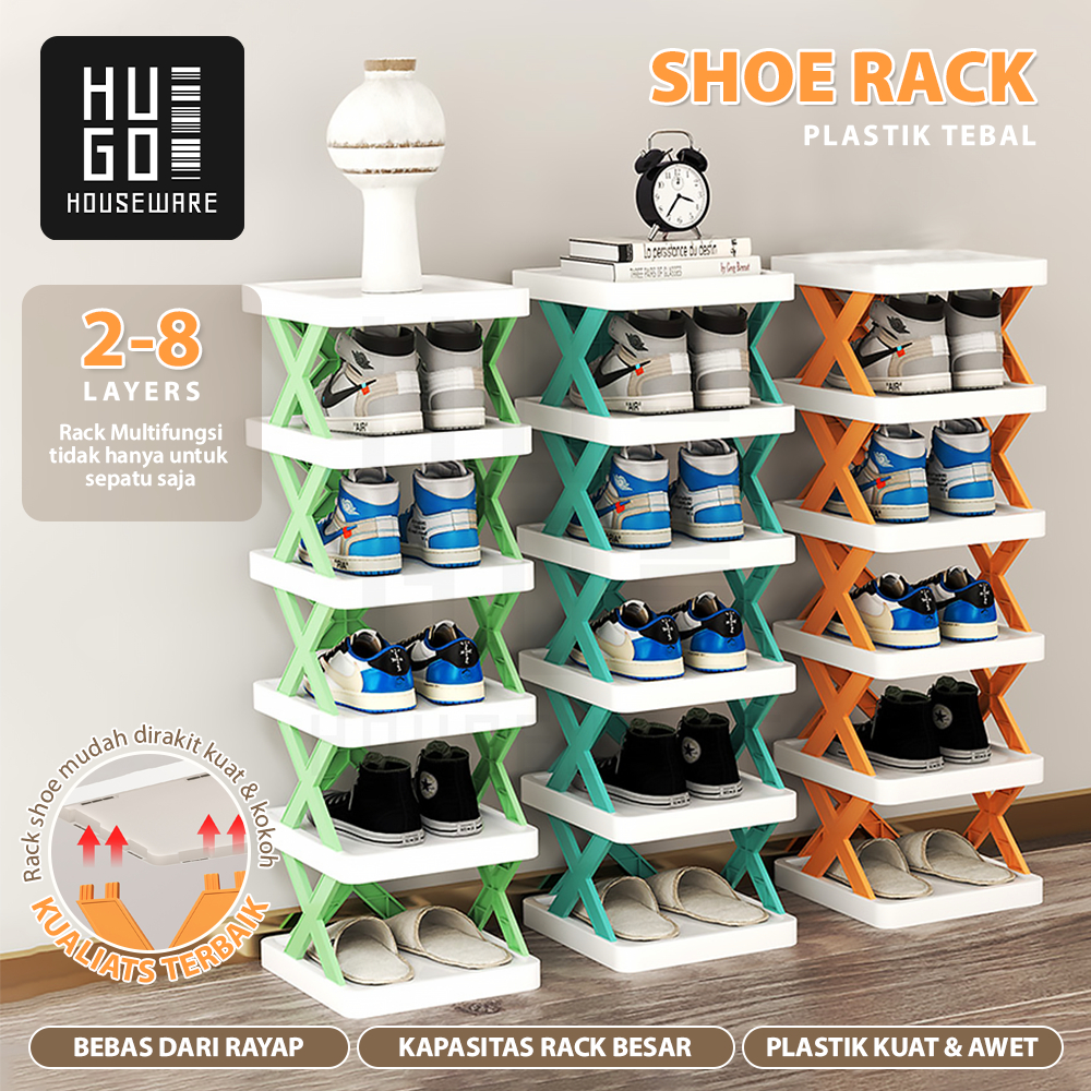 Jual HUGO Rak Sepatu Minimalis Tempat Sepatu Sandal Minimalis Rak ...