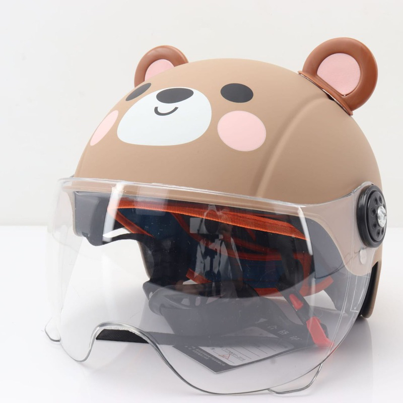 Jual Helm Anak Helm Lucu Helm Doraemon Bear Beruang Stella Lou Pig Helm ...