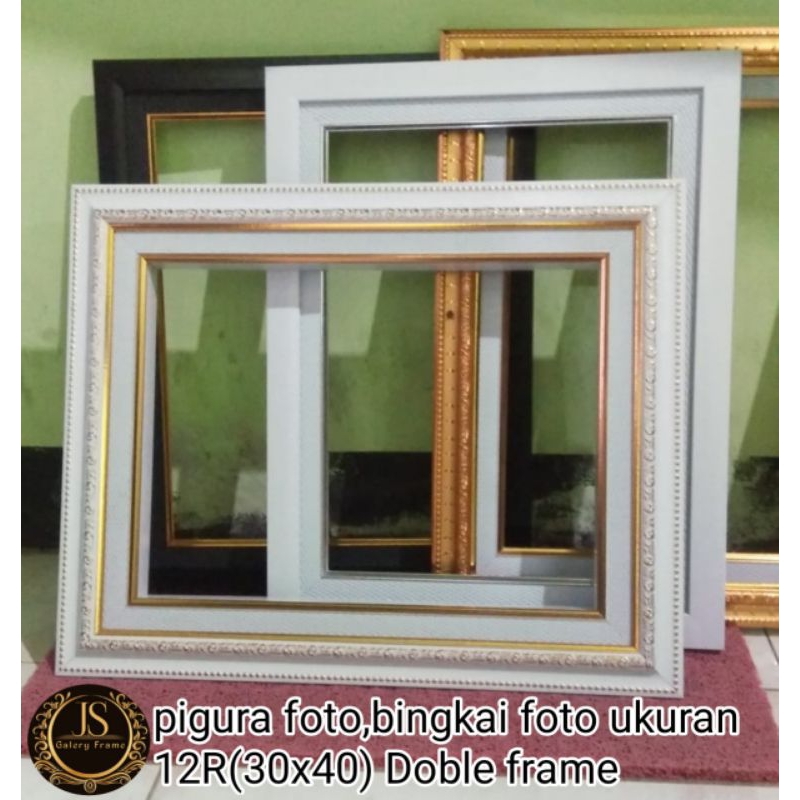Jual bingkai foto/pigura foto/16R/S(40x60/40x50) free packing | Shopee Indonesia