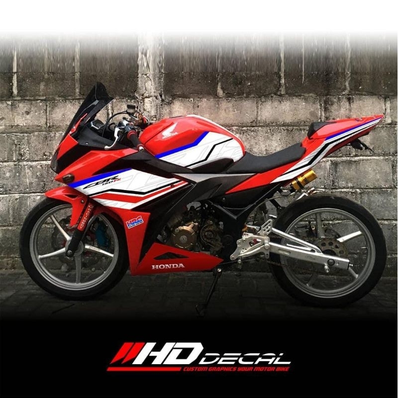 Jual Striping CBR 150R facelift livery custom HRC colour | Shopee Indonesia