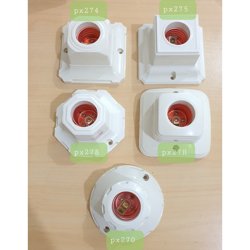 Jual Fiting Plafon Paxton warna cream / Terminal Kuningan FITTING ...