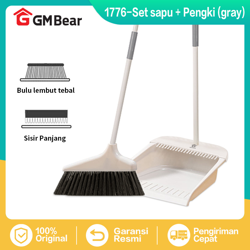 Jual GM Bear Sapu Lantai Pengki Set 1776 - Sapu Lantai Anti Rontok Sapu ...
