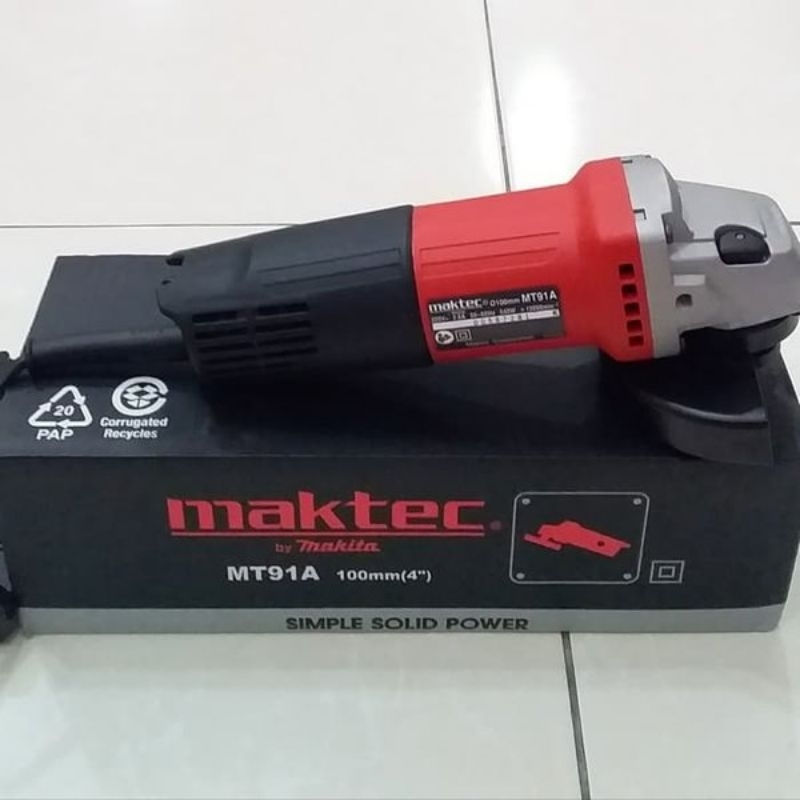 Jual Maktec MT90 Mesin Gerinda Tangan 4 Inch Angle Disc Grinder Gurinda ...