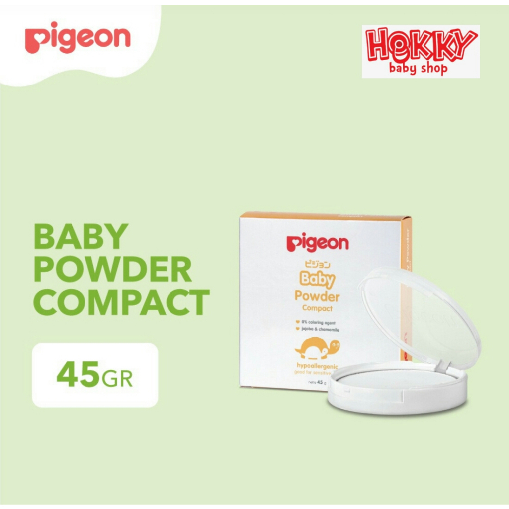Jual Pigeon Baby Powder Compact Bedak Padat Bayi Untuk kulit Sensitif ...