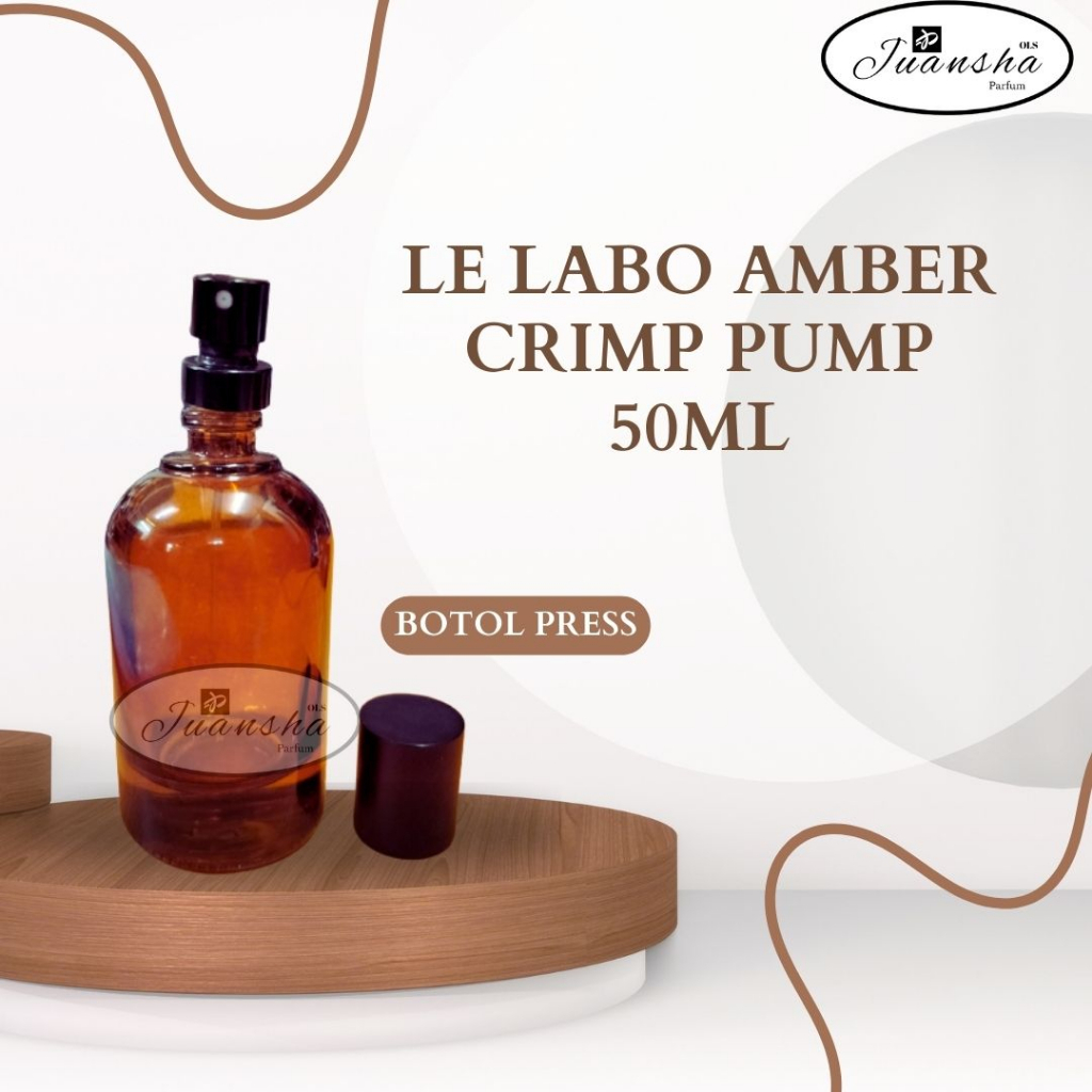 Jual BOTOL PARFUM LE LABO AMBER CRIMP PUMP | PRESS | 50ML | Shopee ...