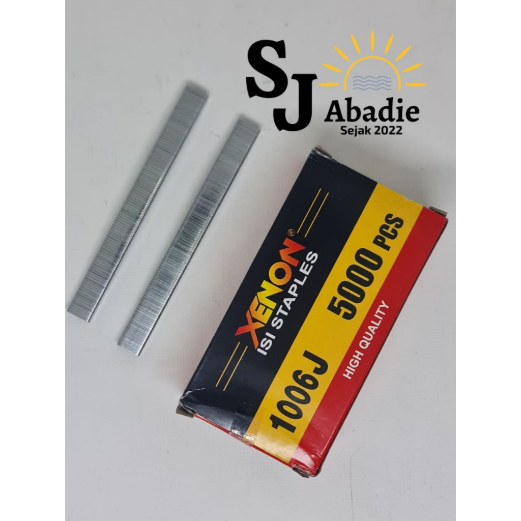 Jual (1 KOTAK ) XENON Isi Refill Staples Gun Tembak 3 In 1 Isi 5000 Pcs ...