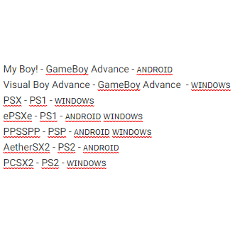 Jual Emulator PSP, PS1, PS2, GameBoy Advance - PC Laptop Windows ...