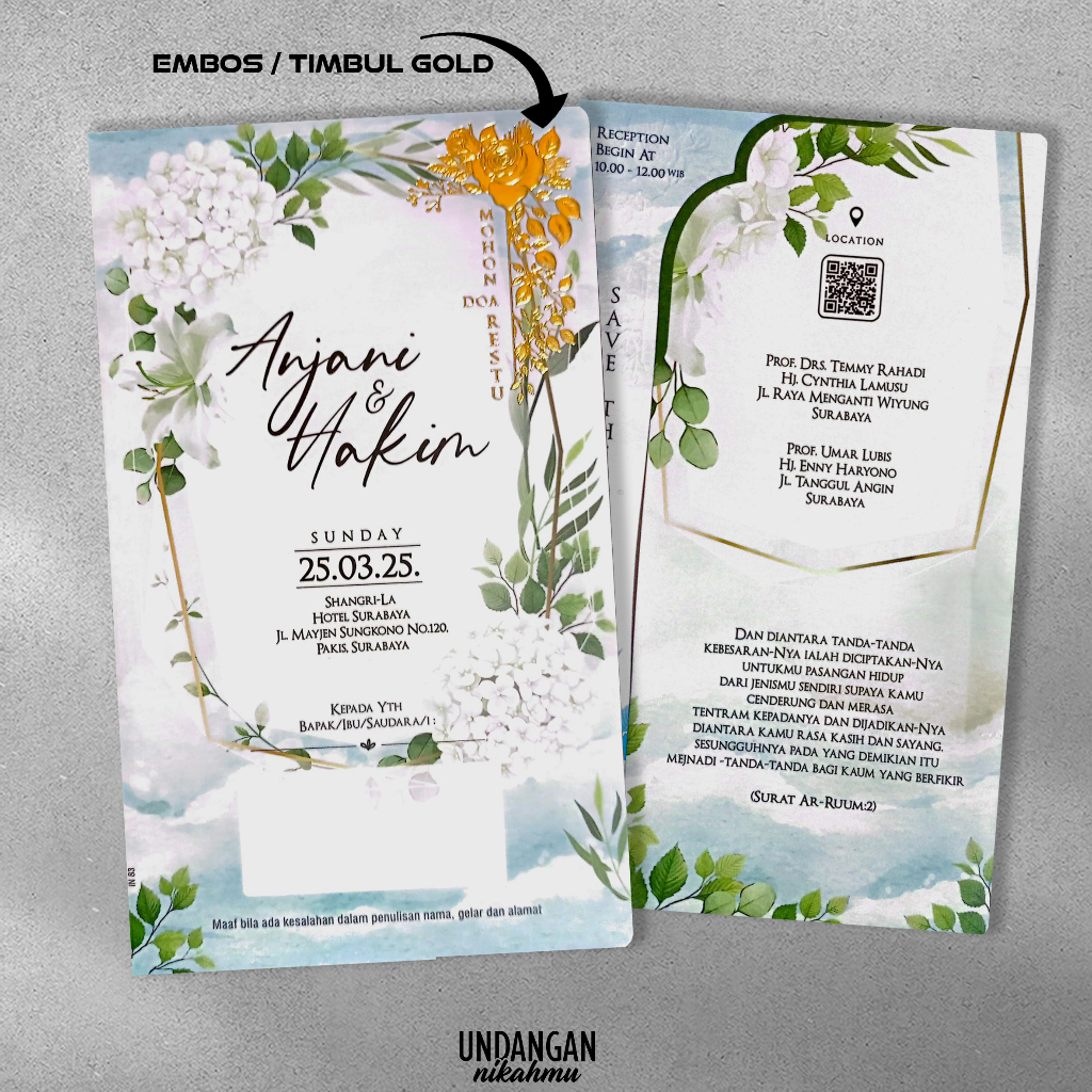 Jual UNDANGAN WEDDING AESTHETIC,UNDANGAN MURAH,UNDANGAN NIKAH ...