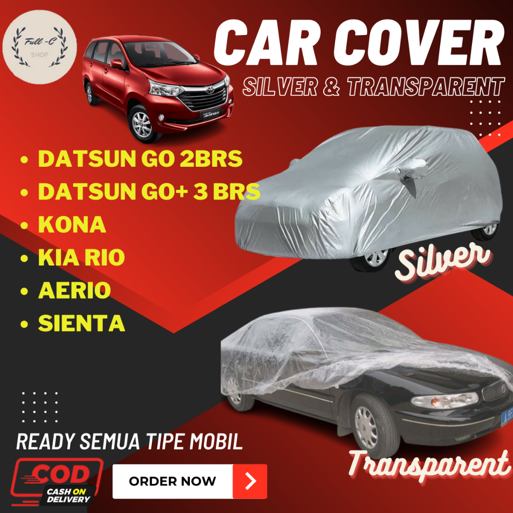 Jual Cover Tutup Mobil Datsun Go, Datsun Plus, Kona, Kia Rio, Aerio ...
