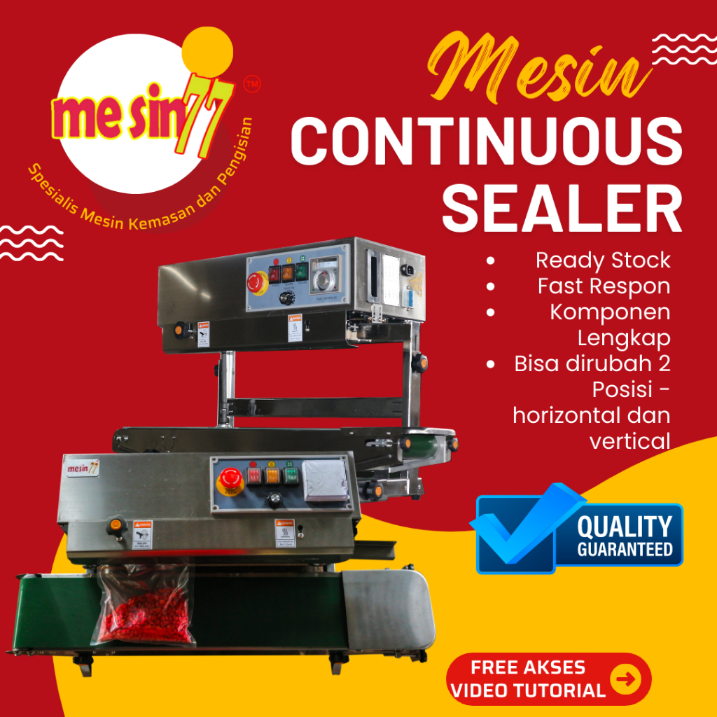 Jual MESIN 77 Continuous Band sealer Machine - Mesin Sealer Kemasan ...