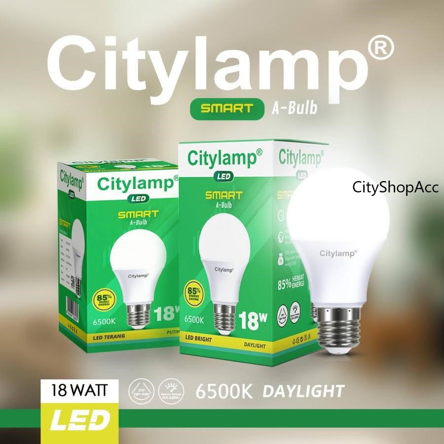 Jual Lampu LED CityLamp 5Watt 7Watt 9Watt 12Watt 15Watt 18Watt Smart ...