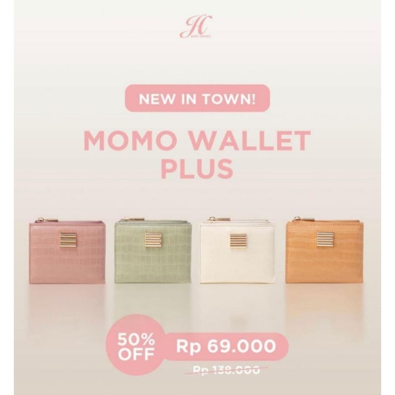 Jual MOMO WALLET DOMPET LIPAT CROCO JIMSHONEY | Shopee Indonesia