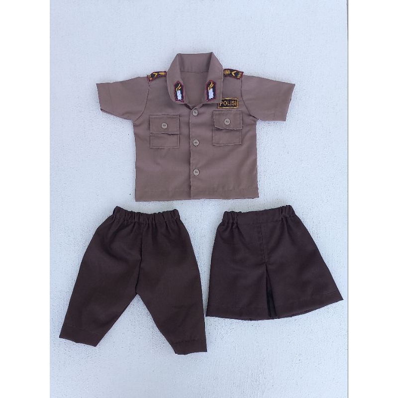 Jual Kostum Polisi Bayi/Baju Polisi Cewe&Cowo Kostum Foto Bayi | Shopee ...