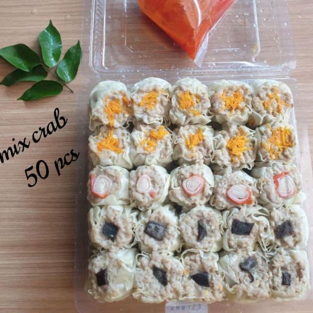 Jual Dimsum Mix Crab Box isi 50 pc (Frozen) | Shopee Indonesia