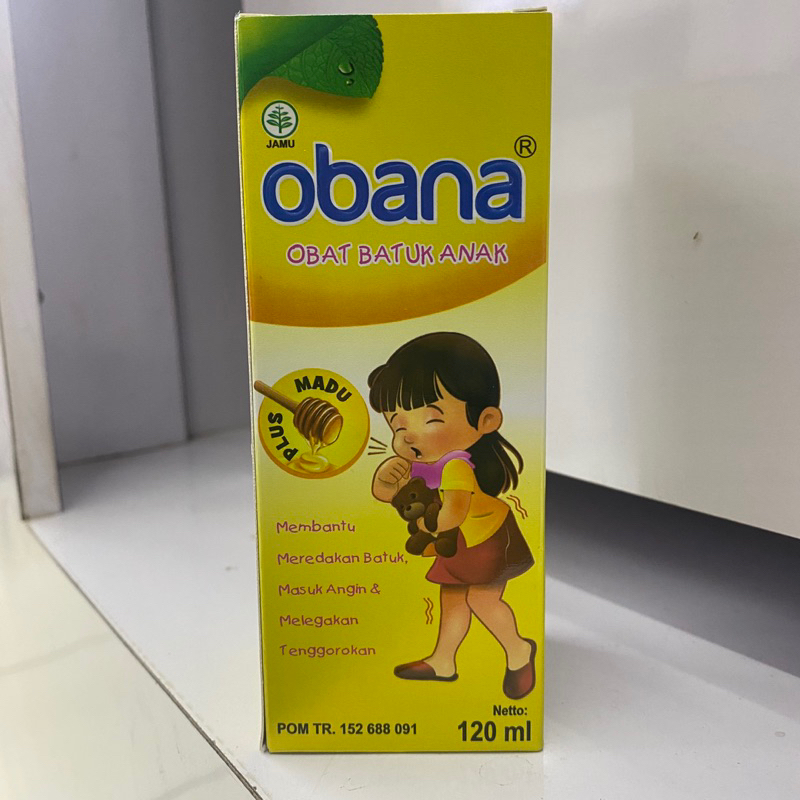 Jual OBANA 120ML ORIGINAL 100% obat batuk anak | Shopee Indonesia