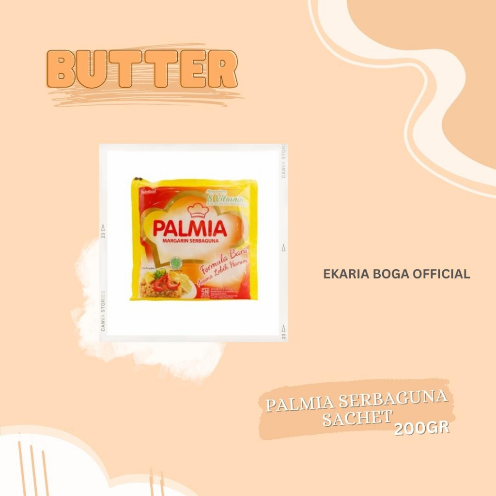 Jual BUTTER | MENTEGA | MARGARINE | PALMIA | PALMIA SERBAGUNA SACHET ...